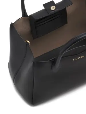 LANVIN Logo-stamp Tote Bag