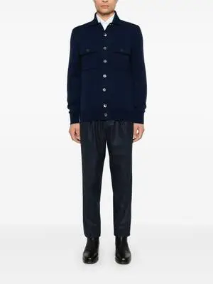 Brunello Cucinelli Wool Trousers - Blue
