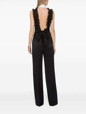Alberta Ferretti Concealed-fastening Palazzo Pants
