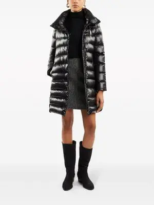 FAY Urban High-neck Padded Coat - Black