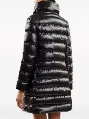 FAY Urban High-neck Padded Coat - Black