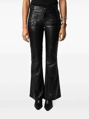 Zadig&Voltaire Ecume Lambskin Trousers