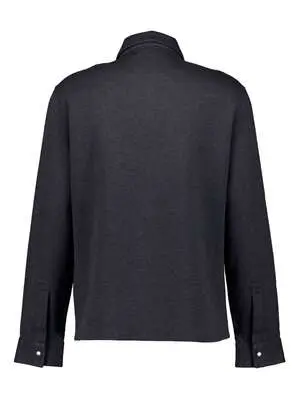 Givenchy Zipped Tailored Cotton Shirt