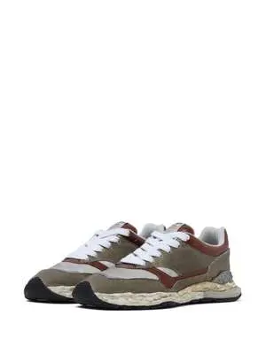 Mihara Yasuhiro George Panelled Sneakers - Brown