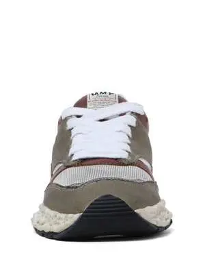 Mihara Yasuhiro George Panelled Sneakers - Brown