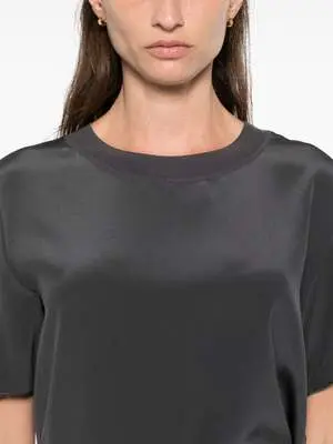 JOSEPH Soie Rubin T-shirt - Grey