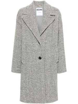 Moschino Herringbone Coat