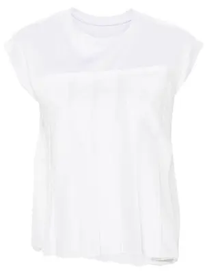 Sacai Pleated T-shirt
