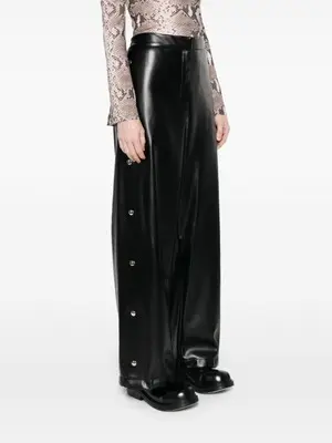 Stella McCartney Faux-leather Trousers