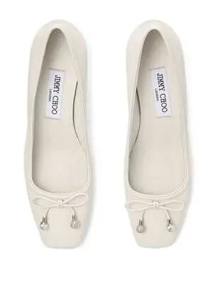 JIMMY CHOO 45mm Elme Nappa Leather Pumps