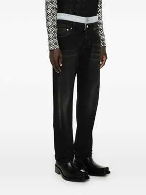 VTMNTS Layered-effect Jeans - Black