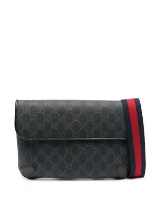 Gucci Gg Supreme Belt Bag - Black