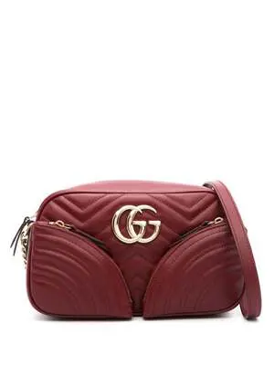 Gucci Gg Marmont Strap Shoulder Bags