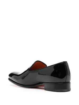 Santoni Patent-leather Loafers