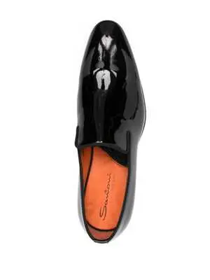Santoni Patent-leather Loafers