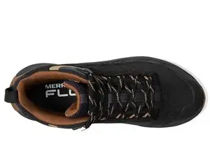 Merrell Moab Speed 2 Leather Mid Waterproof Hiking Boots - Black