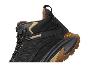 Merrell Moab Speed 2 Leather Mid Waterproof Hiking Boots - Black