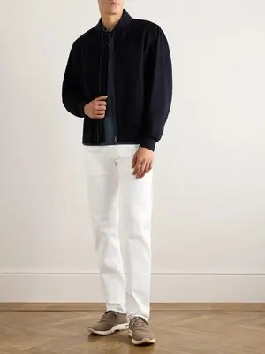 Loro Piana Quarona Slim-fit Twill Trousers