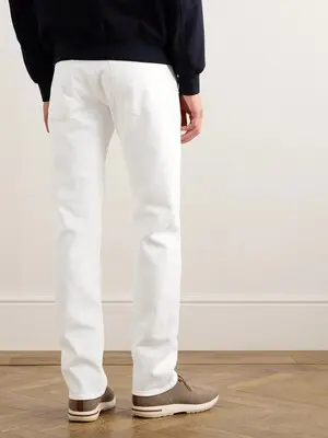 Loro Piana Quarona Slim-fit Twill Trousers