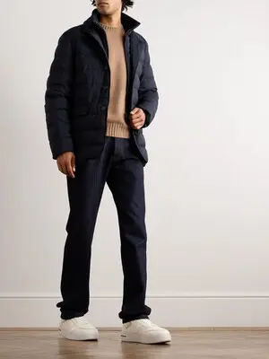 Loro Piana Birdseye Cashmere Sweater