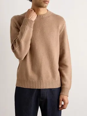 Loro Piana Birdseye Cashmere Sweater