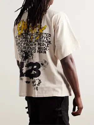 RRR123 Theater Printed Cotton-jersey T-shirt