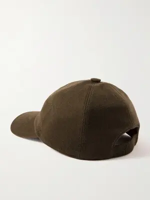 Loro Piana Storm System® Cashmere Baseball Cap - Green