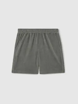 Paige Terry Drawstring Shorts - Grey