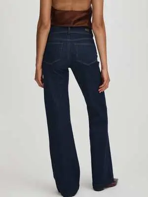 Paige Leenah Wide Leg Jeans - Catania Blue