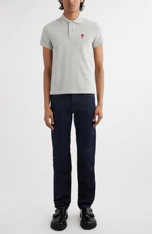 Ami De Coeur Organic Cotton Piqué Polo