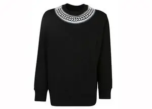 Givenchy Embossed Chain Collar Sweatshirt