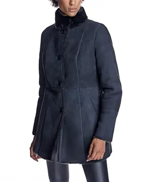 Maximilian Shearling Coats For Women