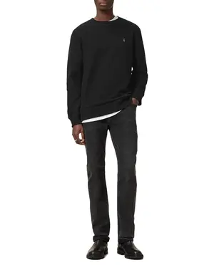 ALLSAINTS Raven Regular Fit Sweatshirt - Black