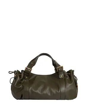 Gerard Darel Gerard Darel 24H Leather Handbag Khaki