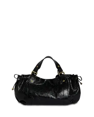 Gerard Darel 24h Leather Handbag - Black