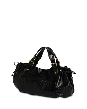 Gerard Darel 24h Leather Handbag - Black
