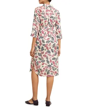 HOBBS LONDON Francis Printed Shirt Dress