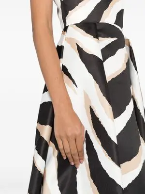 Elie Saab Zebra-print Gown