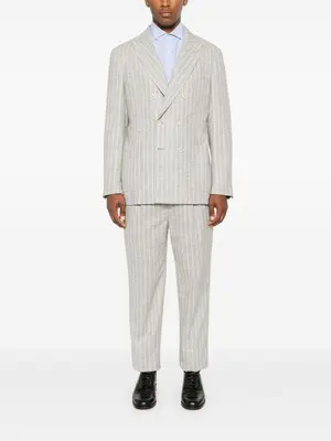 Brunello Cucinelli Striped Suit