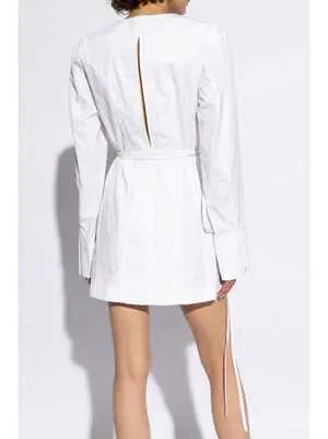 Alexander Wang Slit-detailing Wrap Dress