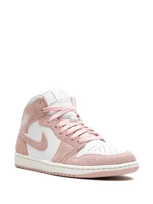JORDAN Air 1 Mid Legend Sneakers - Pink