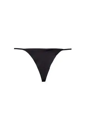 FLEUR DU MAL Le Stretch Micro V-string - Black