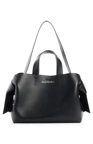 Acne Studios Musubi Leather Tote - Black
