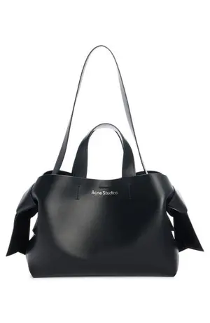 Acne Studios Musubi Leather Tote - Black