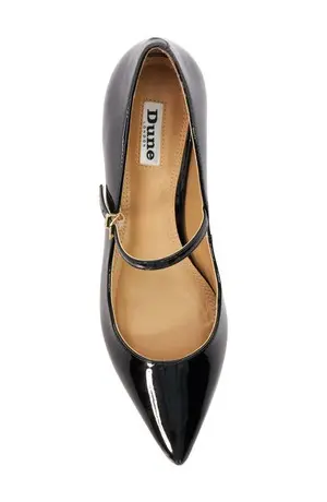 Dune London Hastas Mary Jane Pointed Toe Flat