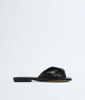 Bottega Veneta Blink Flat Mule - Black