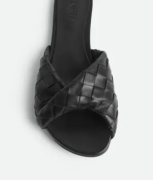 Bottega Veneta Blink Flat Mule - Black