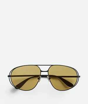 Bottega Veneta Aviator Sunglasses