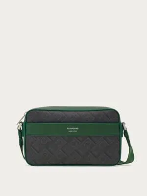 FERRAGAMO Ferragamo Monogram Crossbody Bag Green
