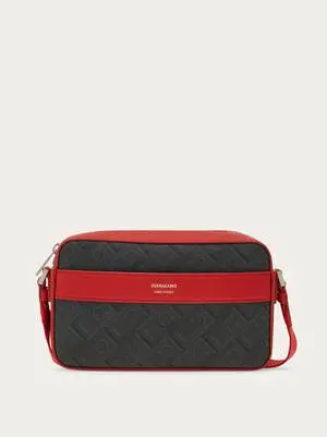 FERRAGAMO Ferragamo Monogram Crossbody Bag Red